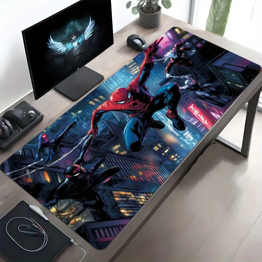 1pc Marvel Spider Man Mouse Pads, Polyester, Multi-functional, Non-slip ...