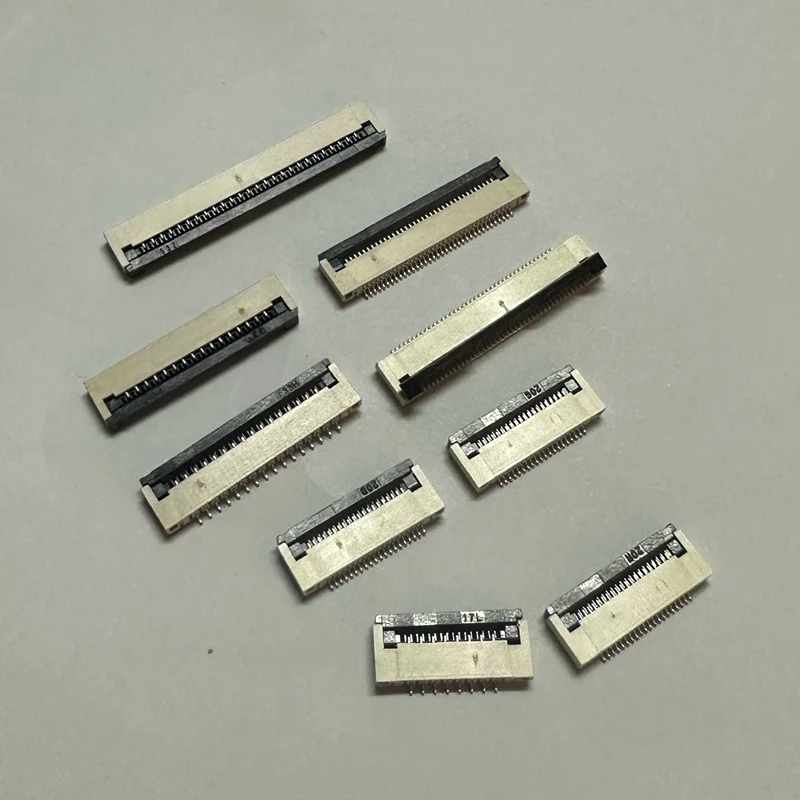 10pcs-0-5mm-1mm-Pitch-Under-Clamshell-Socket-FPC-FFC-Flat-Cable ...