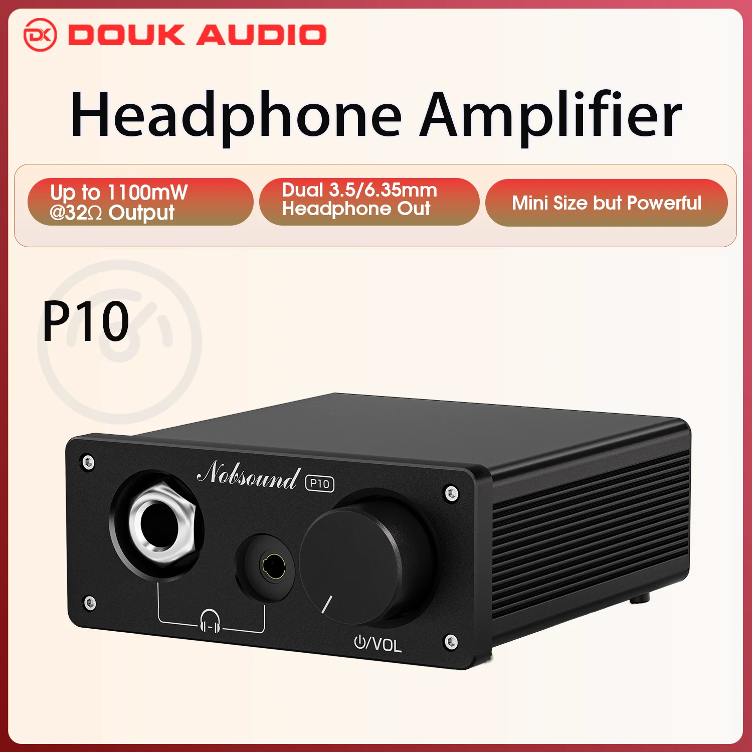 Douk Audio P10 Desktop Class A Headphone Amplifier HiFi Stereo Headset ...