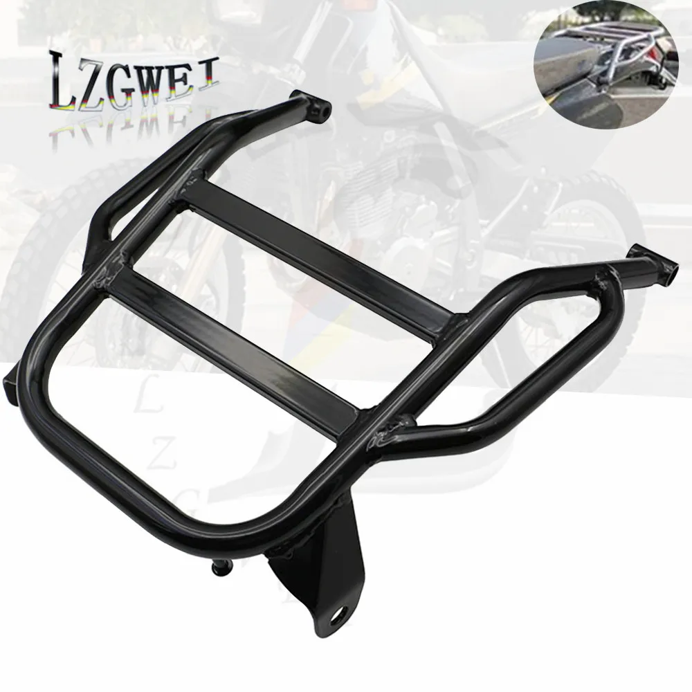 Motorcycle-Rear-Luggage-Rack-Support-Holder-Saddlebag-For-Suzuki-DR650 ...
