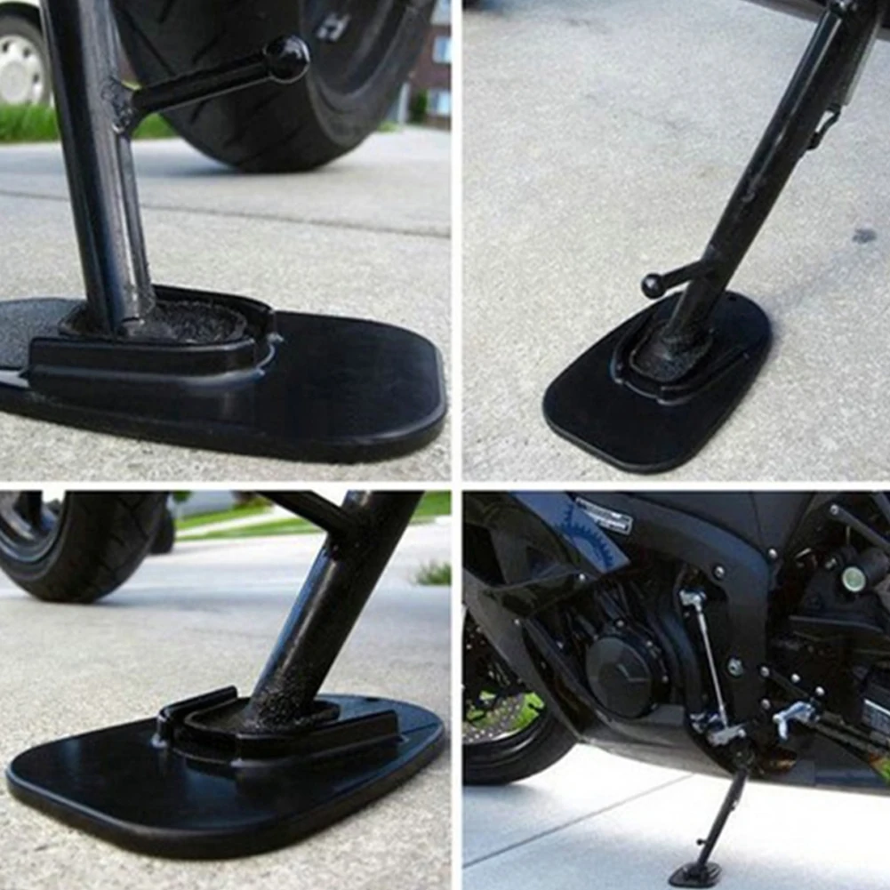 Universal-Motorcycle-Plastic-Side-Stand-Moto-Bike-Kickstand-placa ...