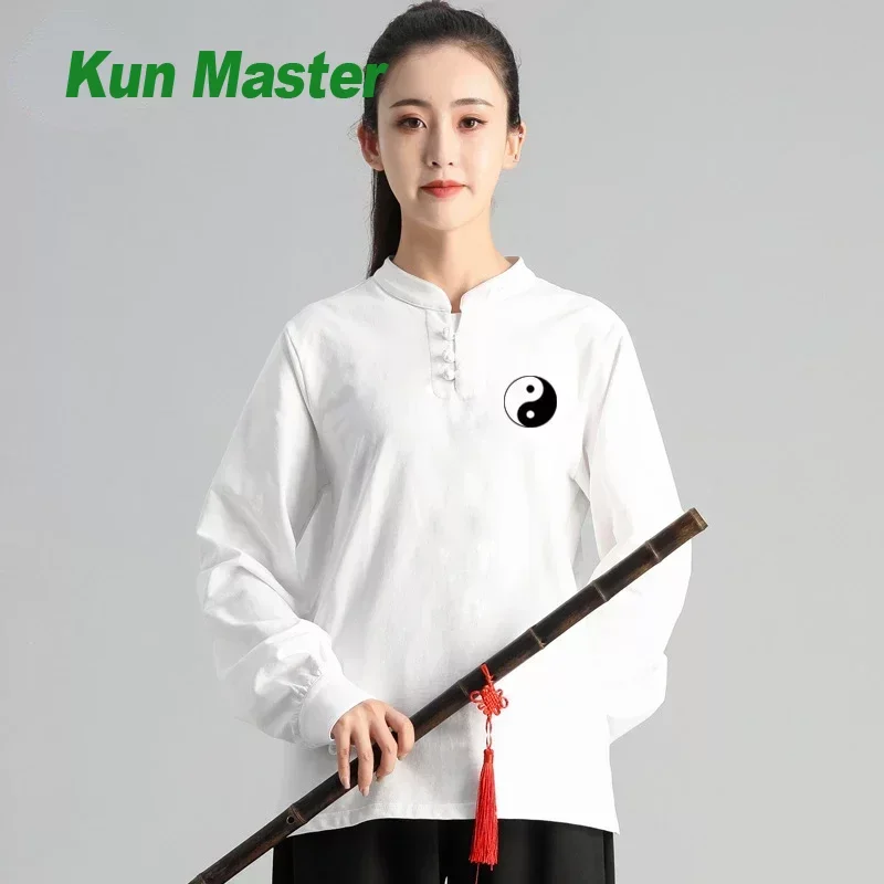 Tai Chi Suit Long Sleeved Pants Two-piece Suit Men's And Women's Tai ...