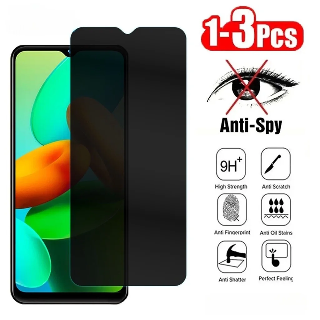 1-3Pcs Privacy Tempereed Glass Screen Protector for MOTO G34 G50 G84 ...