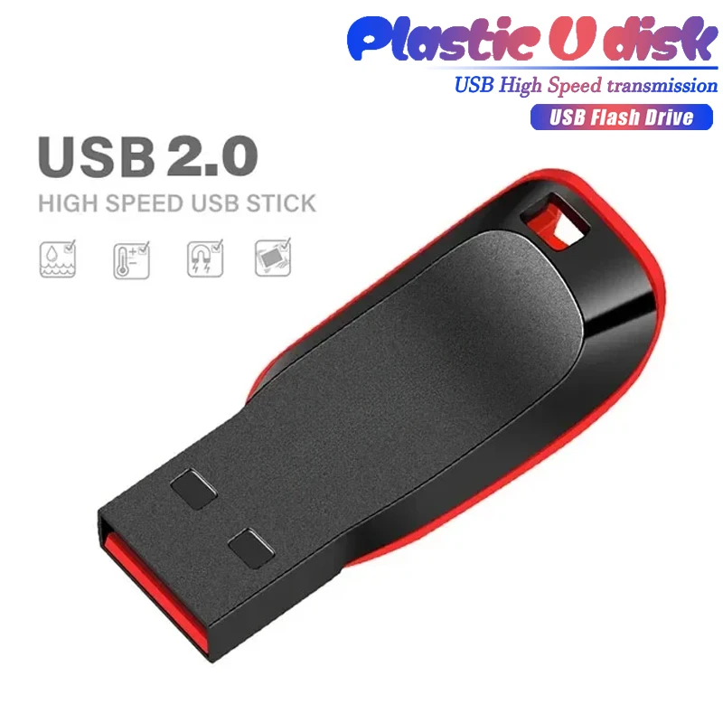High Speed Genuine USB Flash Drive 128GB Black Pen Drive with Bonus ...