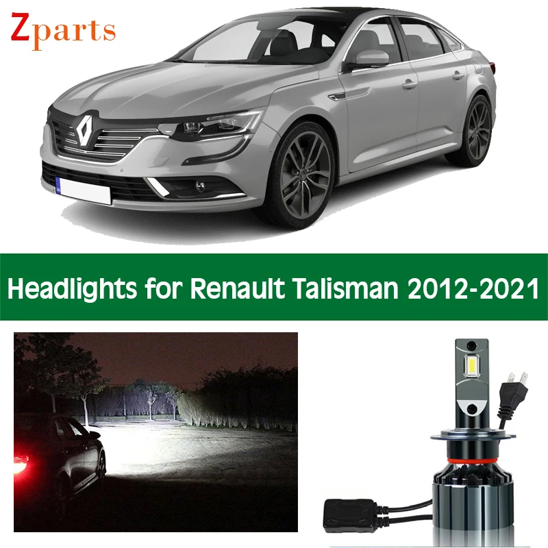 Car-Bulbs-For-Renault-Talisman-LED-Headlight-Headlamp-Low-Beam-High ...