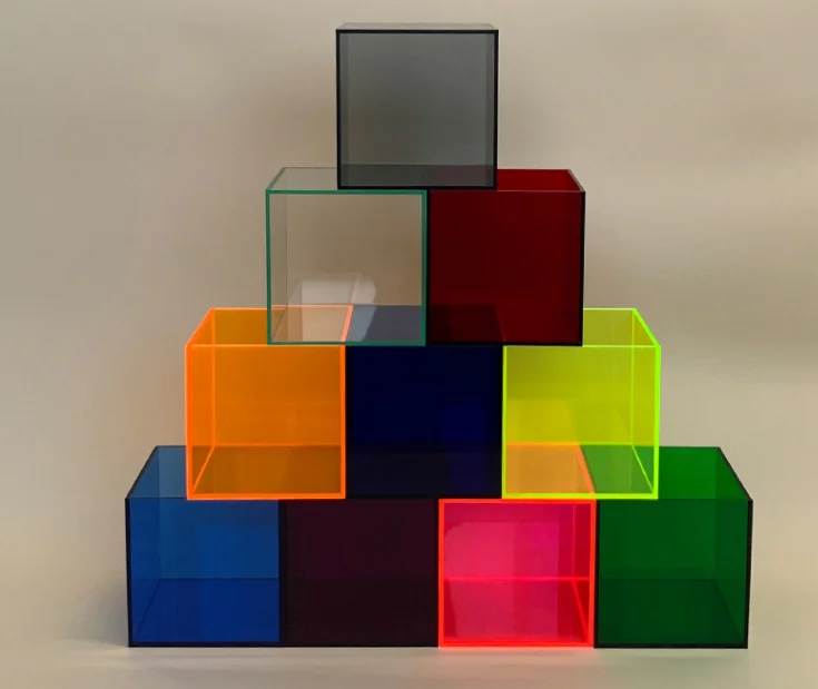 Colorful-Translucent-Acrylic-Display-Box-Jewelry-Storage-Cube-for-Desk ...