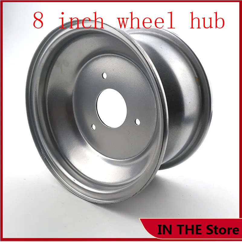 Lightning-shipment-white-wheels-8-inch-3-hole-wheel-hub-for-vehicle-ATV ...