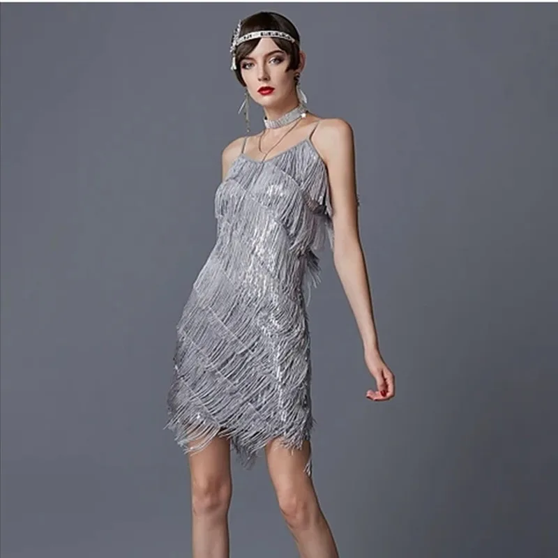 Vestido-de-fiesta-Vintage-del-gran-Gatsby-traje-Sexy-de-lentejuelas-con ...