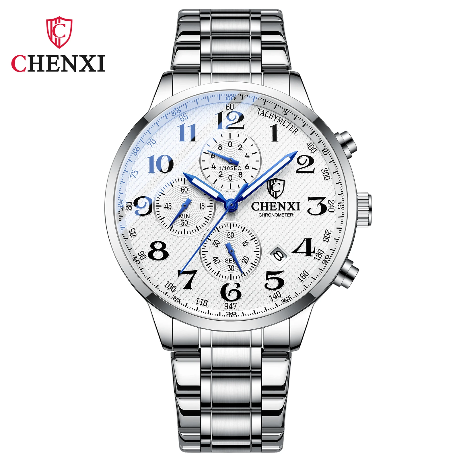 Watches For Men CHENXI Brand High Quality Waterproof Quartz Chronograph ...