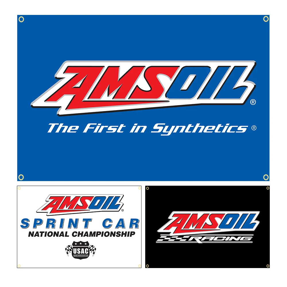 ELECTION-90x150cm-AMSOILs-Lube-Oil-Flag-Racing-Car-Motorcycle-Interior ...
