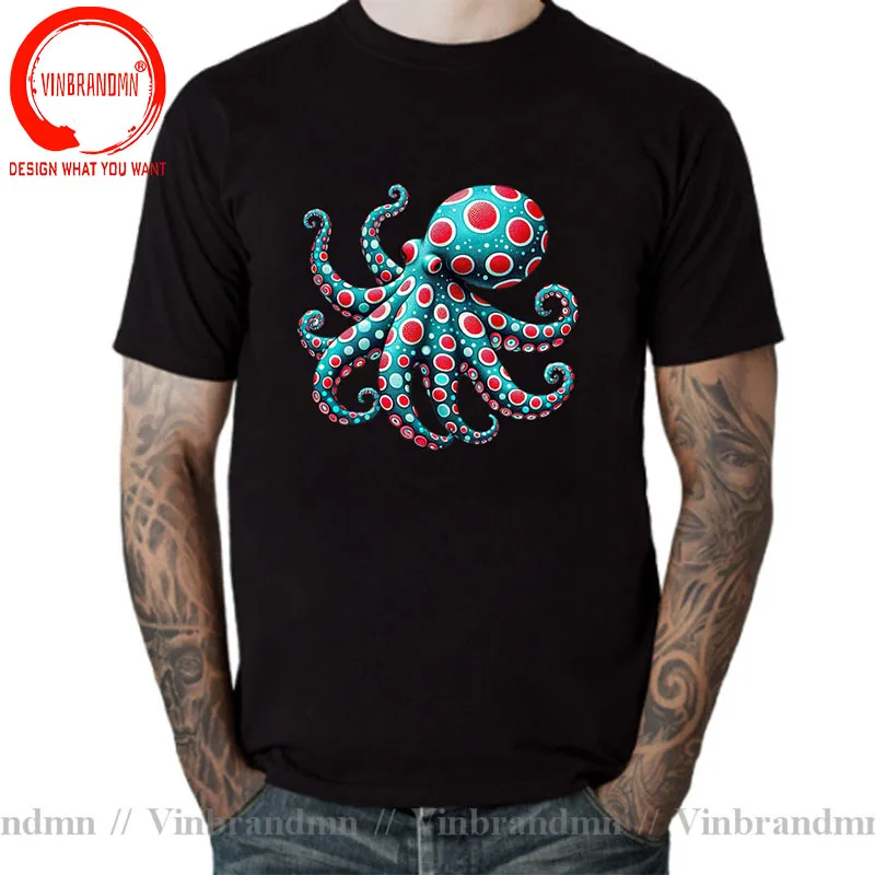 Amazing-Fashion-Colorful-Octopus-3D-Printing-T-Shirt-Man-Men-s-And ...