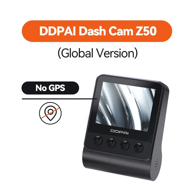 DDPAI Dash Cam Z50 Front and Rear 4K, Cam Car Camera with 2160P Front ...