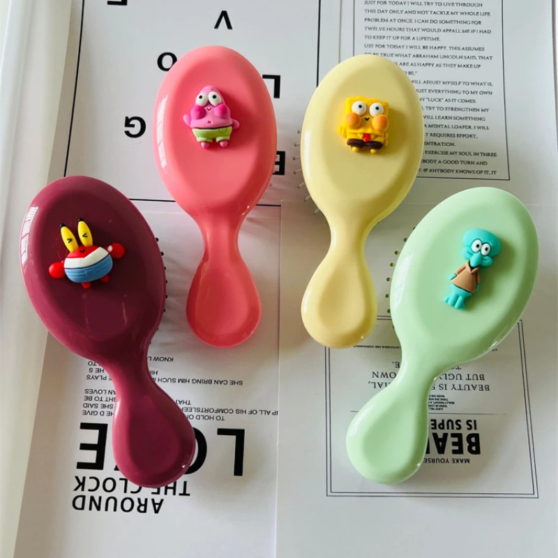 SpongeBob Patrick Star Scalp Massage Comb Mini Hair Brushes, 54% OFF