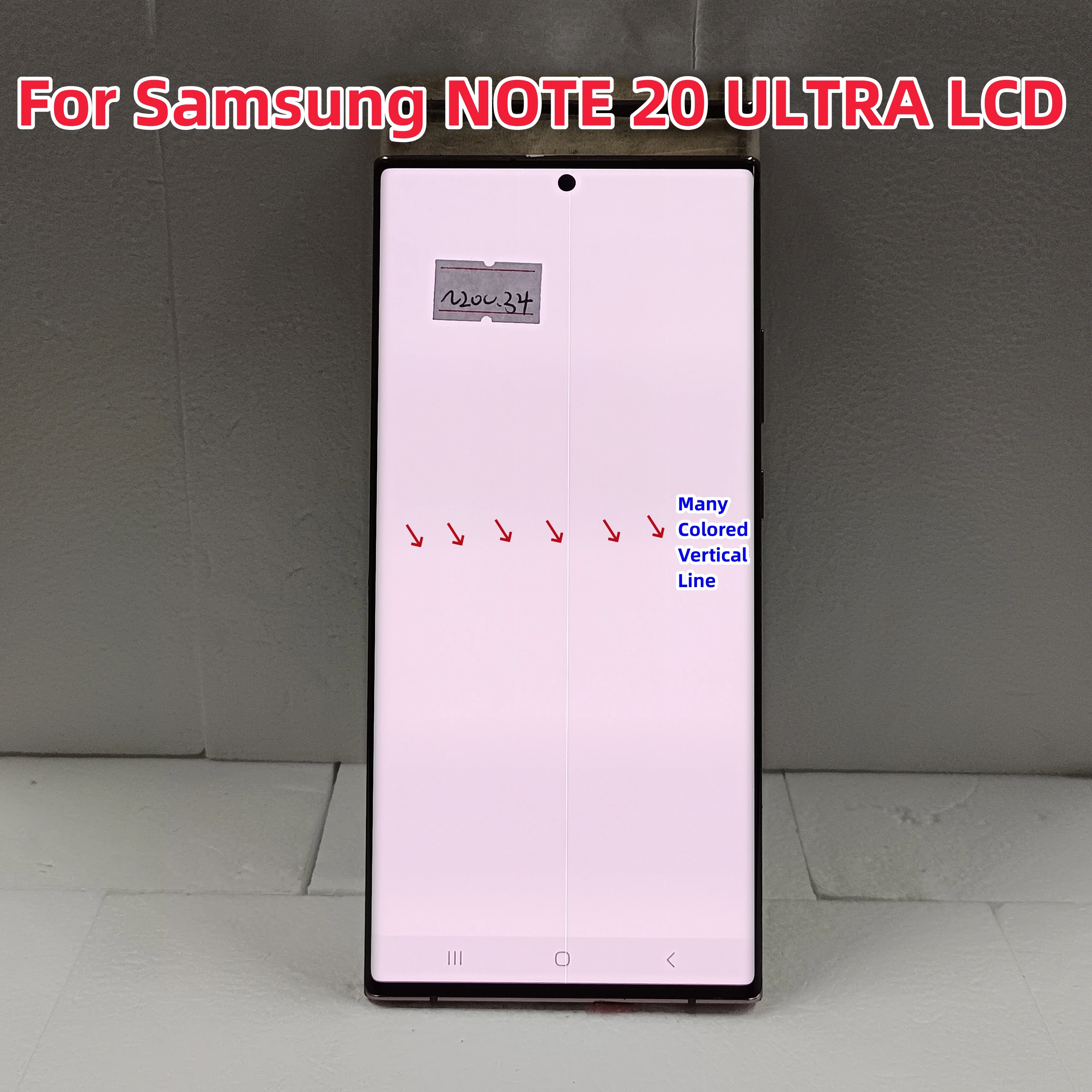 Amoled-For-Samsung-Galaxy-Note-20-Ultra-5g-Lcd-Display-N985f-N986b ...