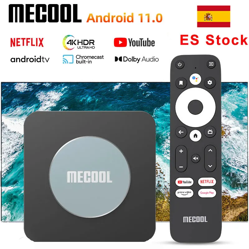 Mecool-Dispositivo-de-TV-inteligente-KM2-plus-S905X4-decodificador-con ...