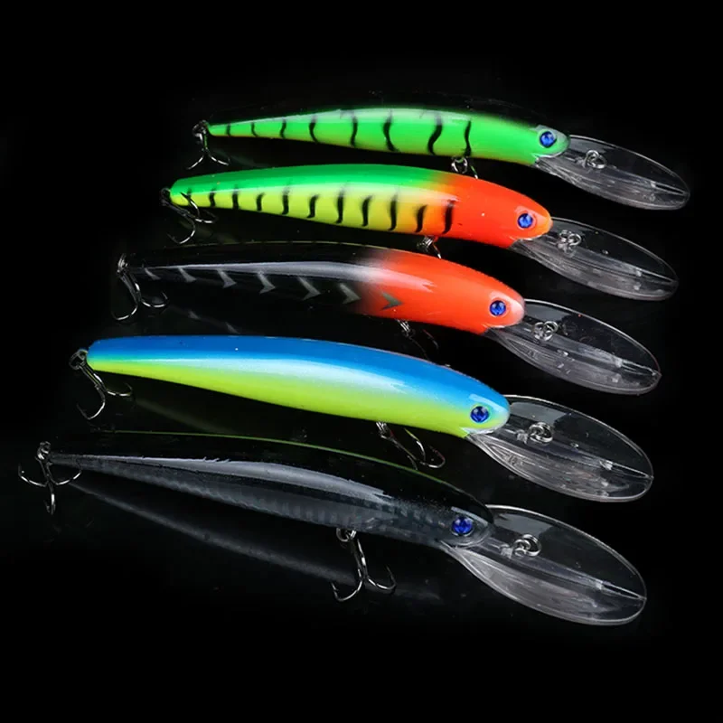 1pcs-16cm-21g-Big-Long-Fish-Minnow-Lure-Hard-Artificial-Bait-3D-Eyes ...