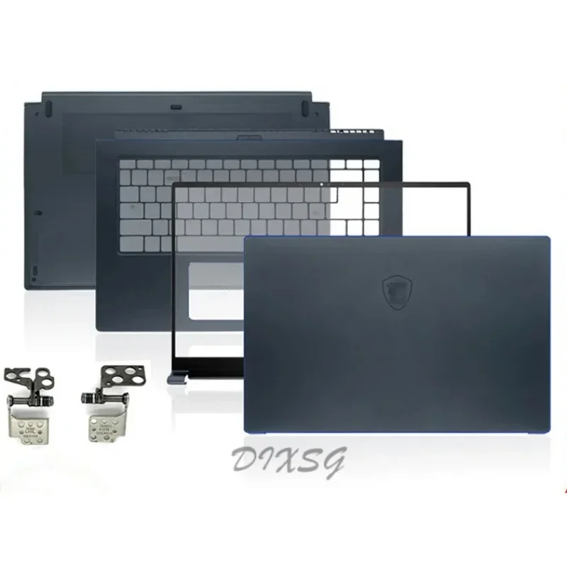 Original-New-LCD-back-cover-front-bezel-palmrest-LCD-hinges-for-MSI ...