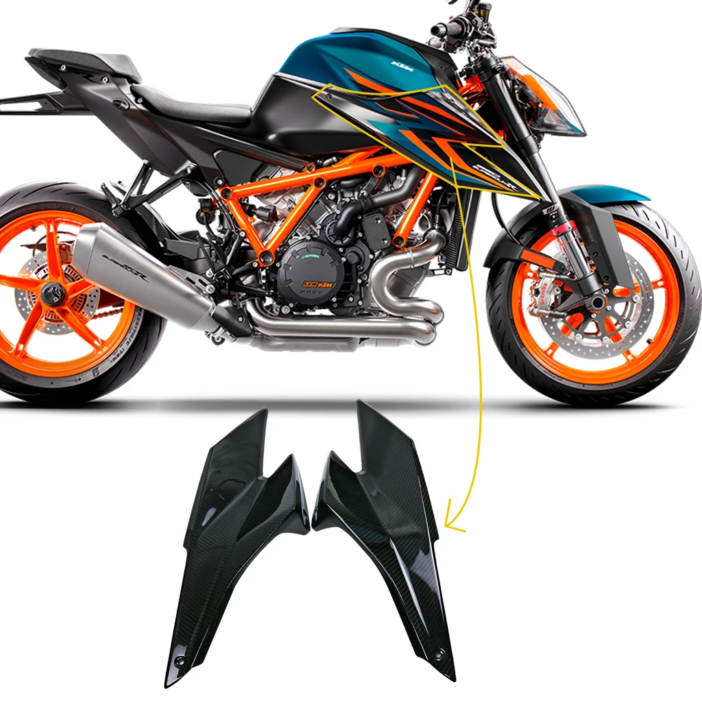 For-KTM-1290-Super-Duke-2020-2021-2022-Carbon-Fiber-Front-Fuel-Tank ...