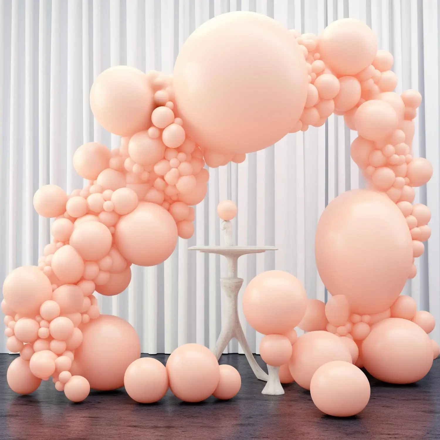 100pcs-Set-10-Inch-Orange-Latex-For-Birthday-Party-Birthday-Balloons ...