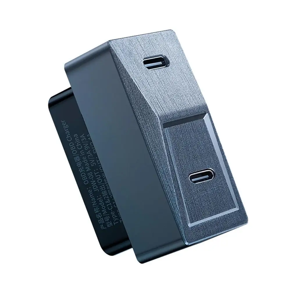 For-Tesla-Highland-2024-Hidden-OBD-Adapter-Fast-Charging-27W-Plug-And ...