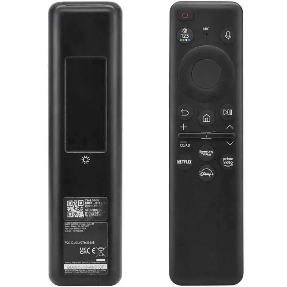 Voice-Solar-Cell-Rechargeable-Remote-Control-for-Samsung-TV-BN59-01432A ...
