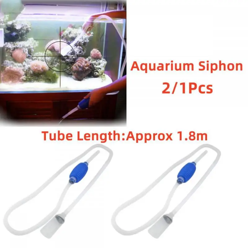 Aquarium-Siphon-Fish-Tank-Syphon-Vacuum-Gravel-Water-Filter-Cleaner ...