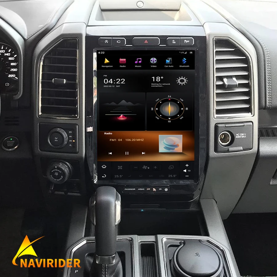 Android-11-Vertical-Big-Screen-For-Ford-Raptor-F150-F250-F350-F450-F650 ...