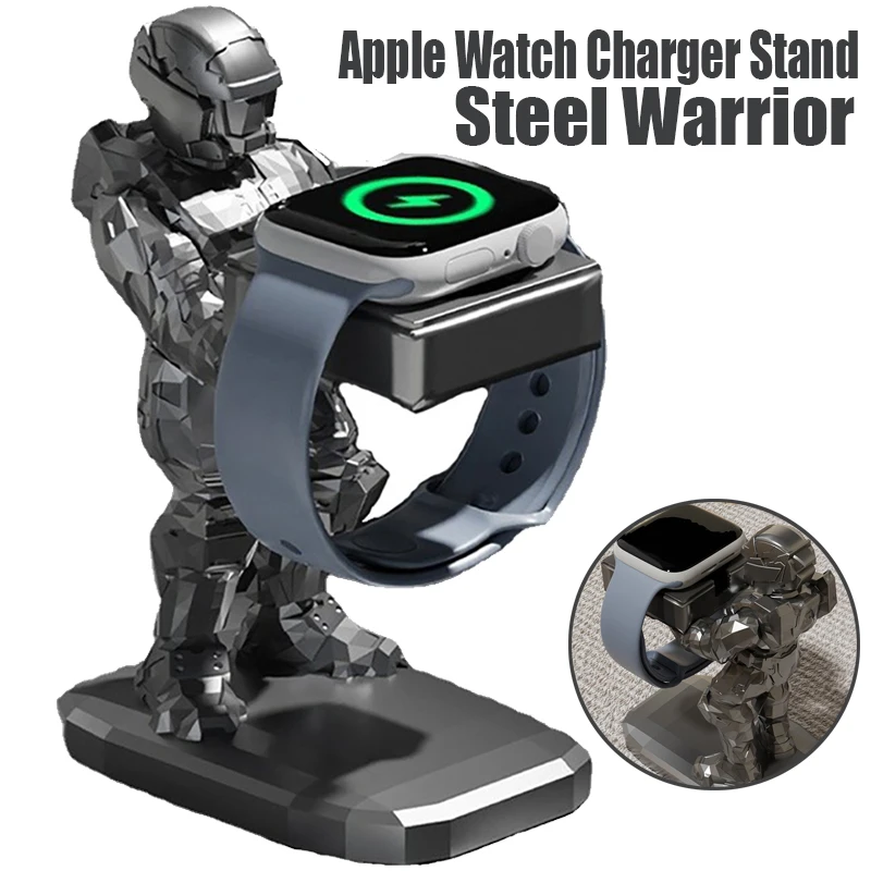 Steel-Warrior-apple-Watch-Charger-Stand-Iwatch-7-8-Charging-Bracket ...