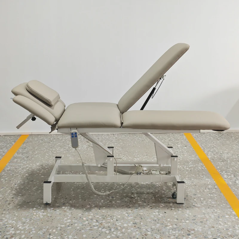 SPA Acupuncture Table Electric Height Adjustable Chiropractic Bed ...