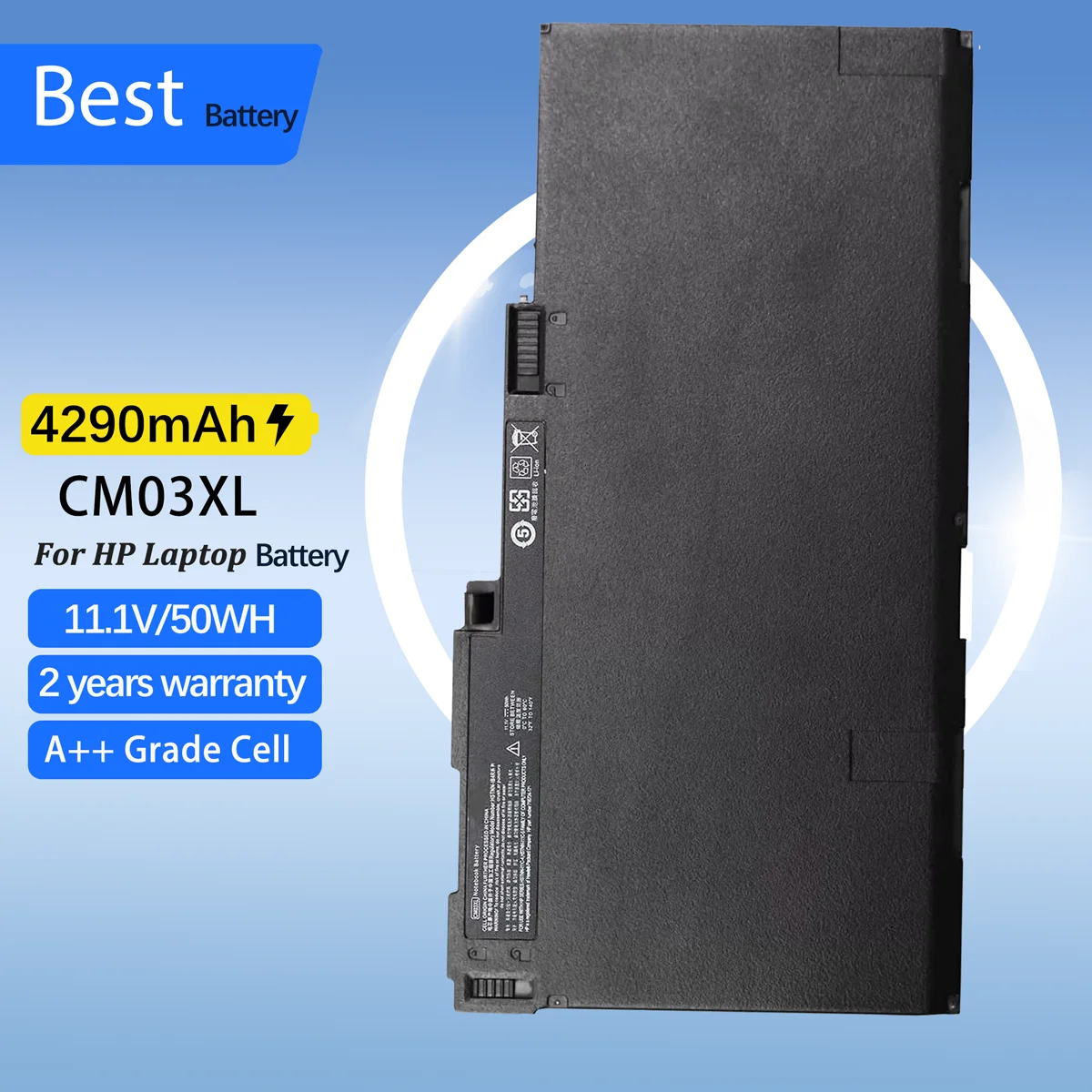 CM03XL Laptop Battery For HP EliteBook 840 845 850 740 745 750 G1 G2 ...