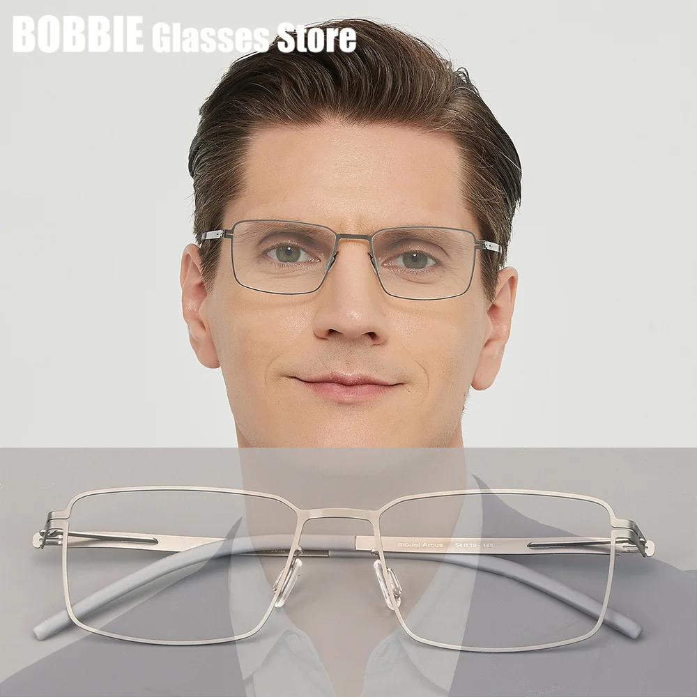 Men Wearing Rectangular Glass Frames: Why This German-Designed ...