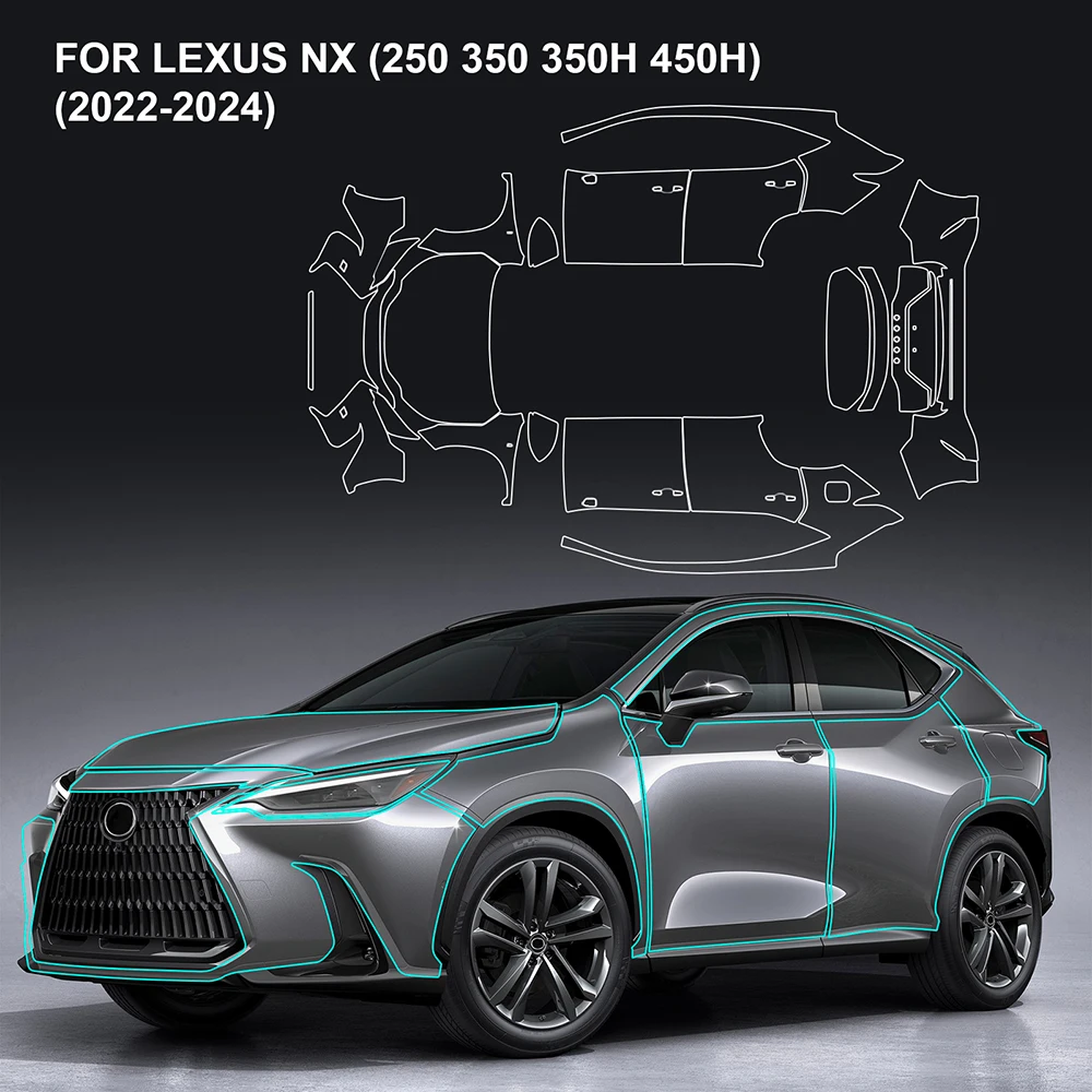 for-LEXUS-NX-250-350-350H-450H-2022-2023-2024-Clear-Kit-Decal-Pre-Cut ...