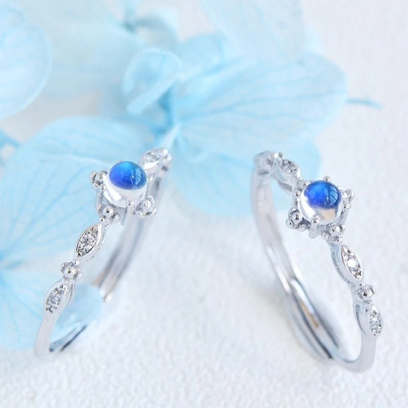 Original-design-new-silver-inlaid-moonlight-gemstone-rings-for-women ...
