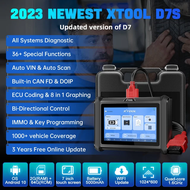 [Recommended product] The XTOOL D7S: The Ultimate Diagnostic and ECU ...