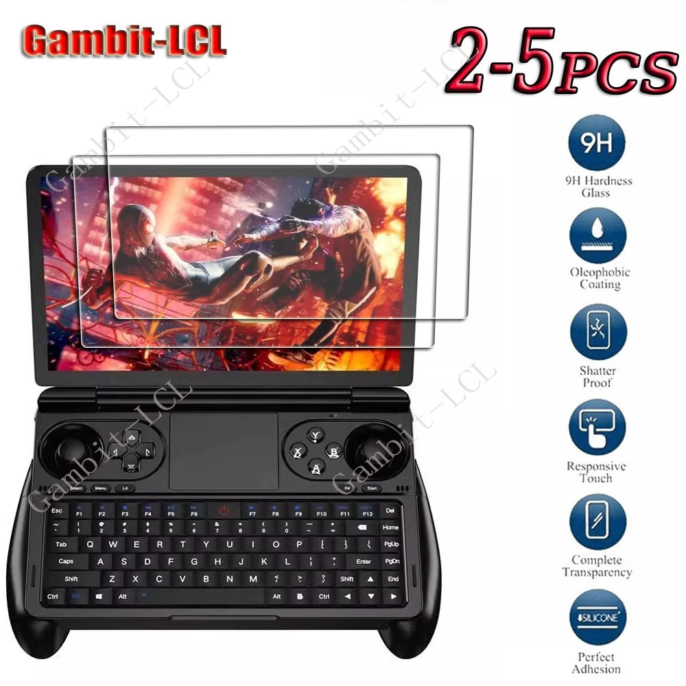 2-5PCS-9H-HD-Tempered-Glass-For-GPD-WIN-Mini-7Inch-Handheld-GamePad ...