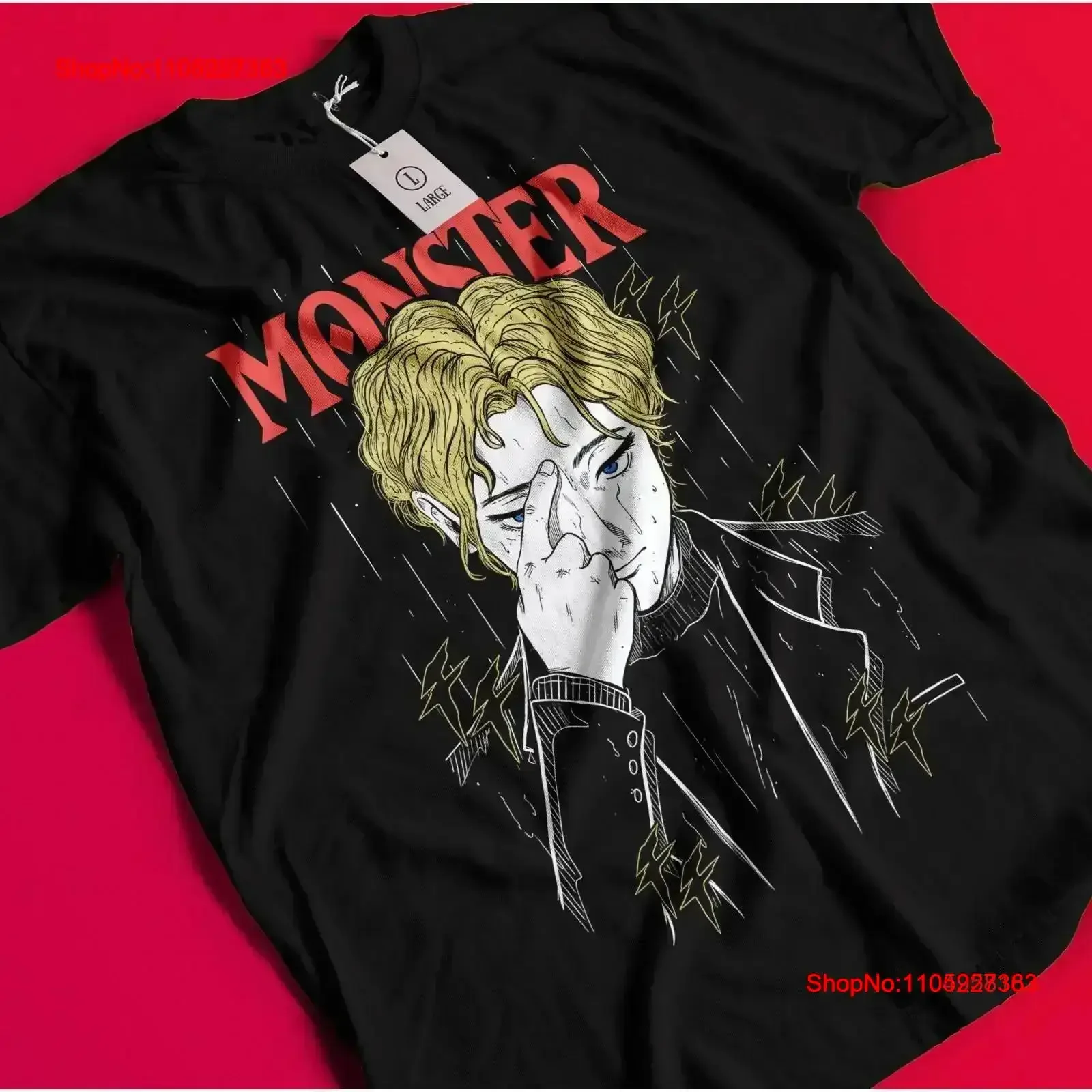 Monster Johan liebert T shirt Tenma naoki urasawa Exclusive All Size ...