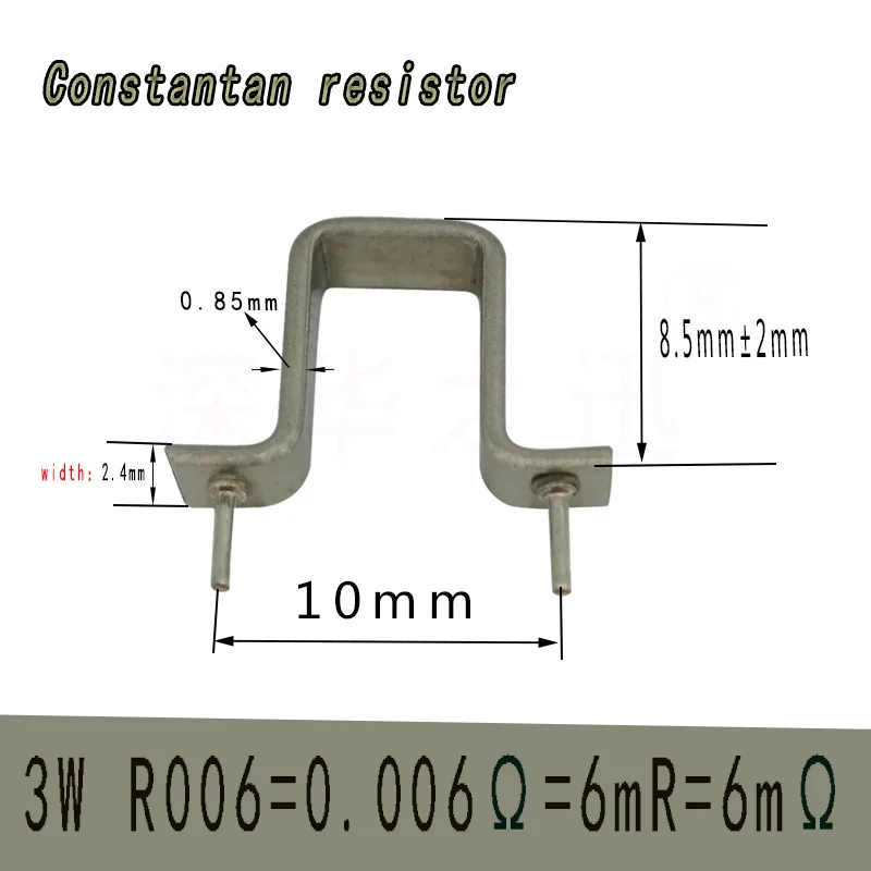 5PCS Constantan resistance R002 R003 R004 R005 R006 R010 R015 R020 R030 ...