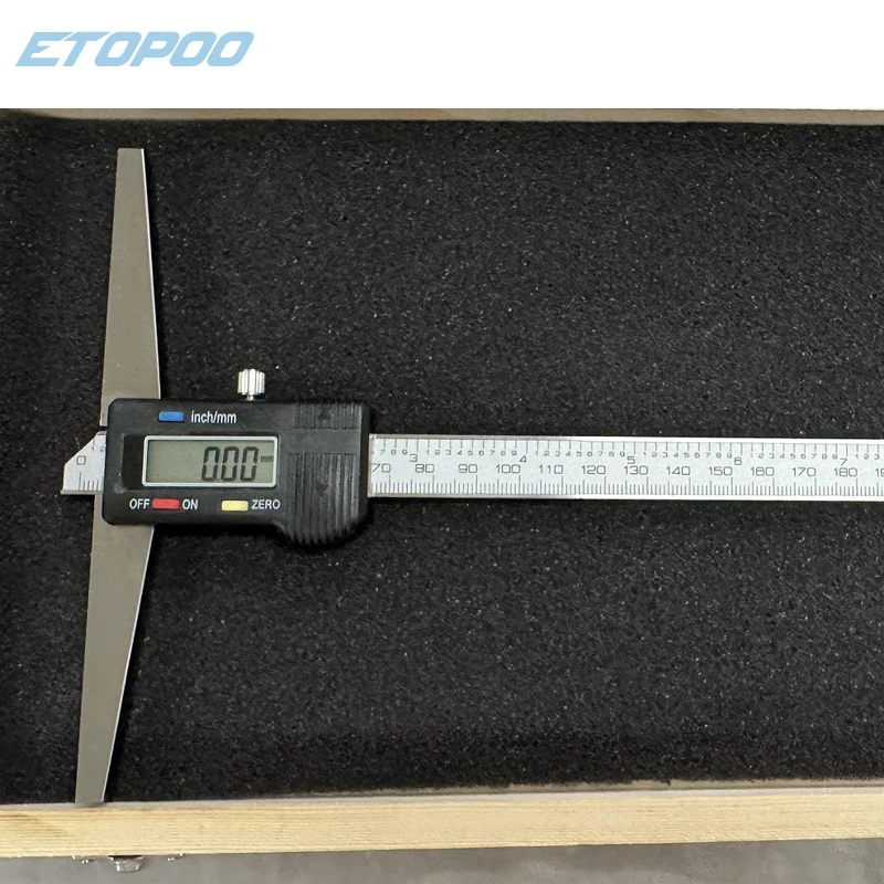 Digital depth gauge caliper long Extended 200*150mm Bridge lengthening ...