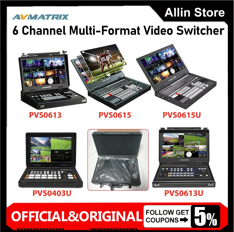 Avmatrix-Switcher-de-V-deo-Port-til-Multi-Formato-Mixer-SDI-HDMI-V-deo ...