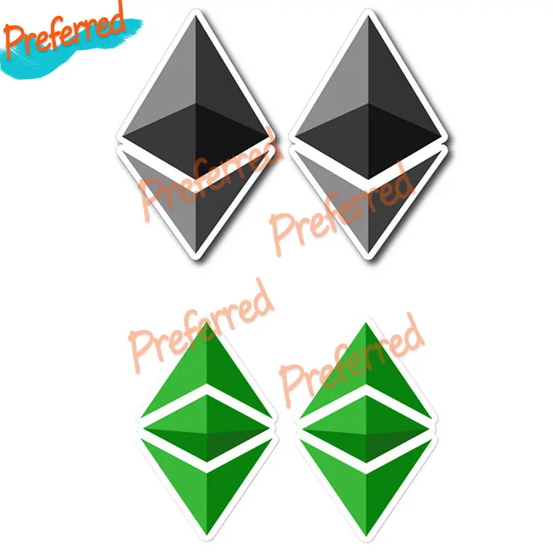 2X-Ethereum-Cryptocurrency-ETH-Car-Sticker-Beautiful-Decal-Car ...