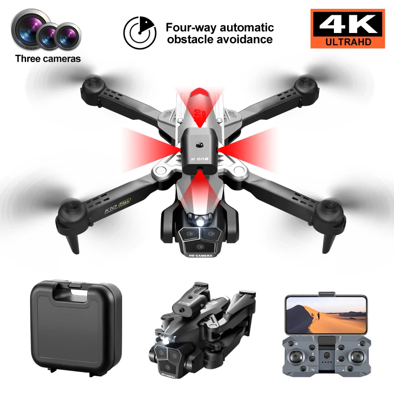 Professional drone 4K HD aerial camera WiFi FPV Obstacle avoidance ...
