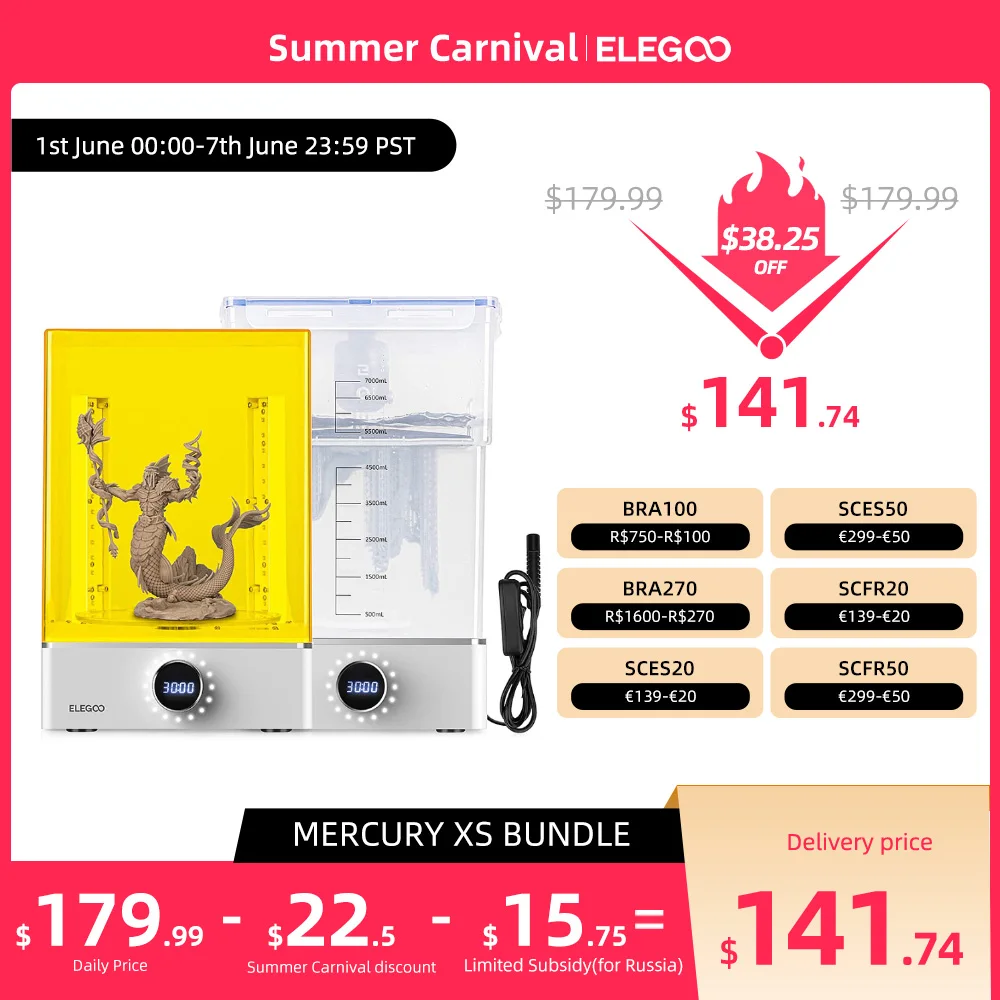 ELEGOO-Mercury-XS-Bundle-Wash-and-Cure-Machine-separado-para-impressora ...