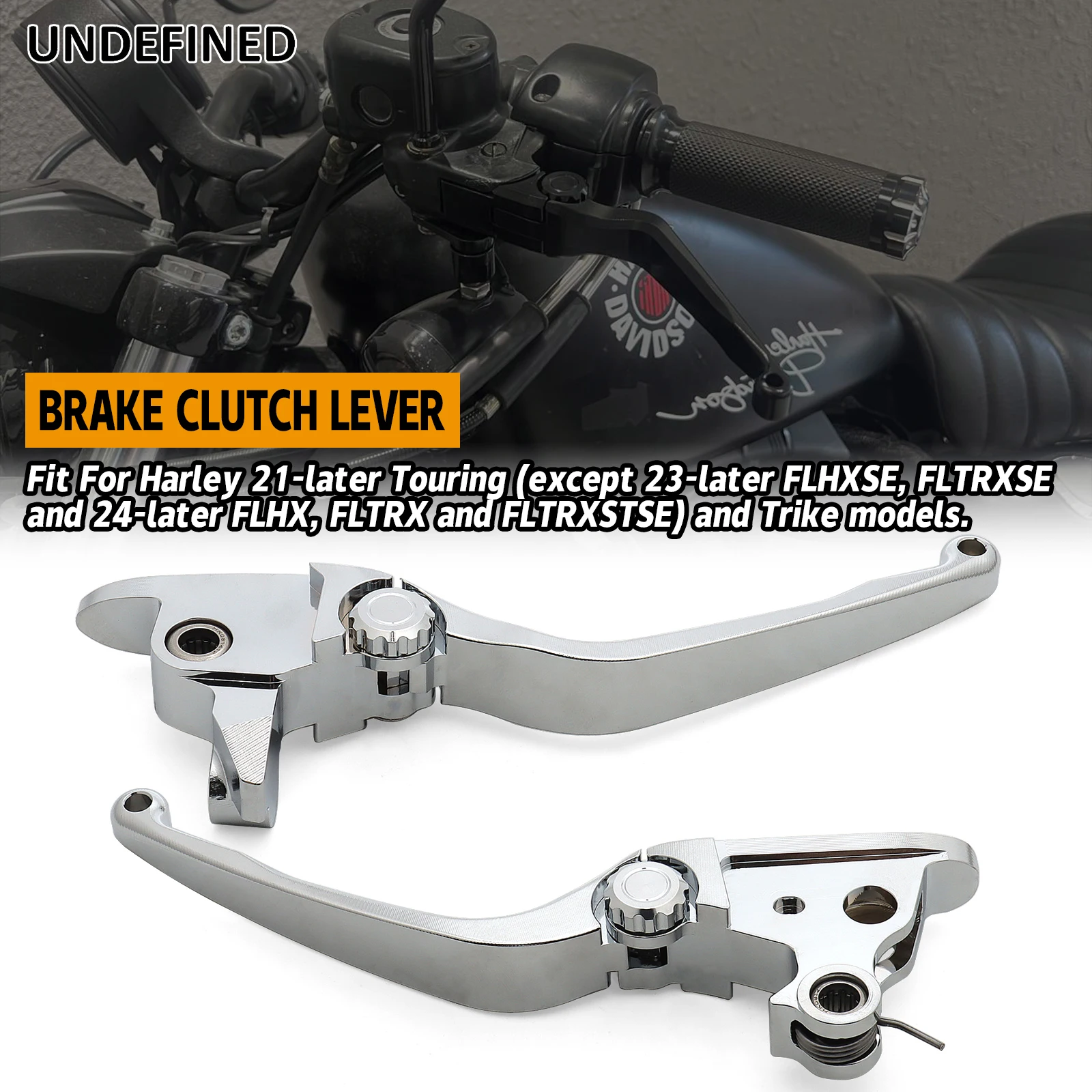 Motorcycle Short/Long Clutch Brake Lever For Harley 21-later Touring ...