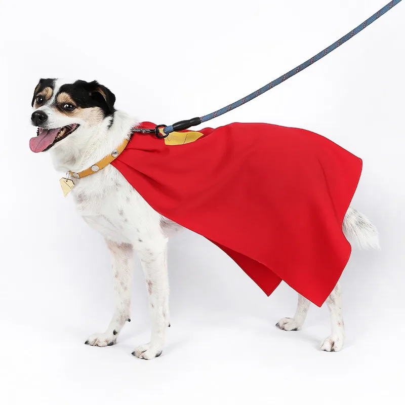 Movie Krypto Dog Cape Superhero Superdog Cosplay Costume Super Pets ...