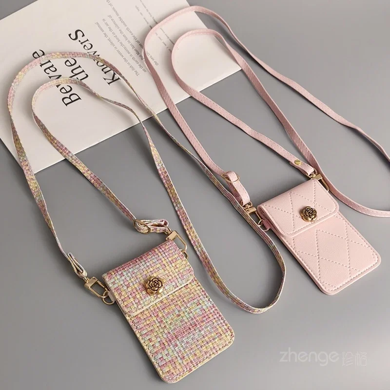 Mini-Card-Bag-Crossbody-Bag-Women-s-Hanging-Neck-Strap-Back-Rope ...