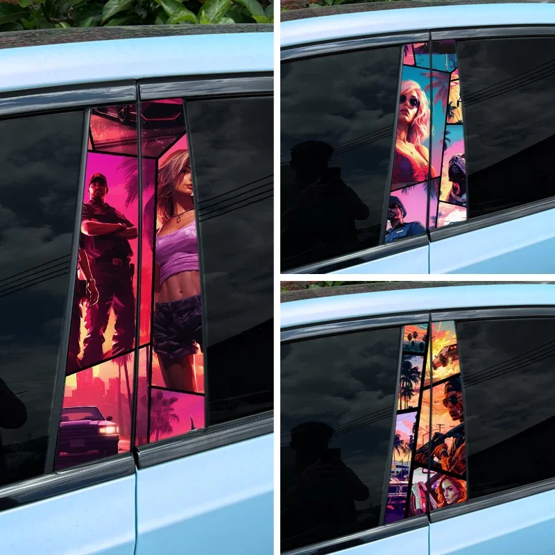 1pc-2pcs-Vice-City-GTA-Car-Stickers-for-B-pillar-Vinyl-Decals ...