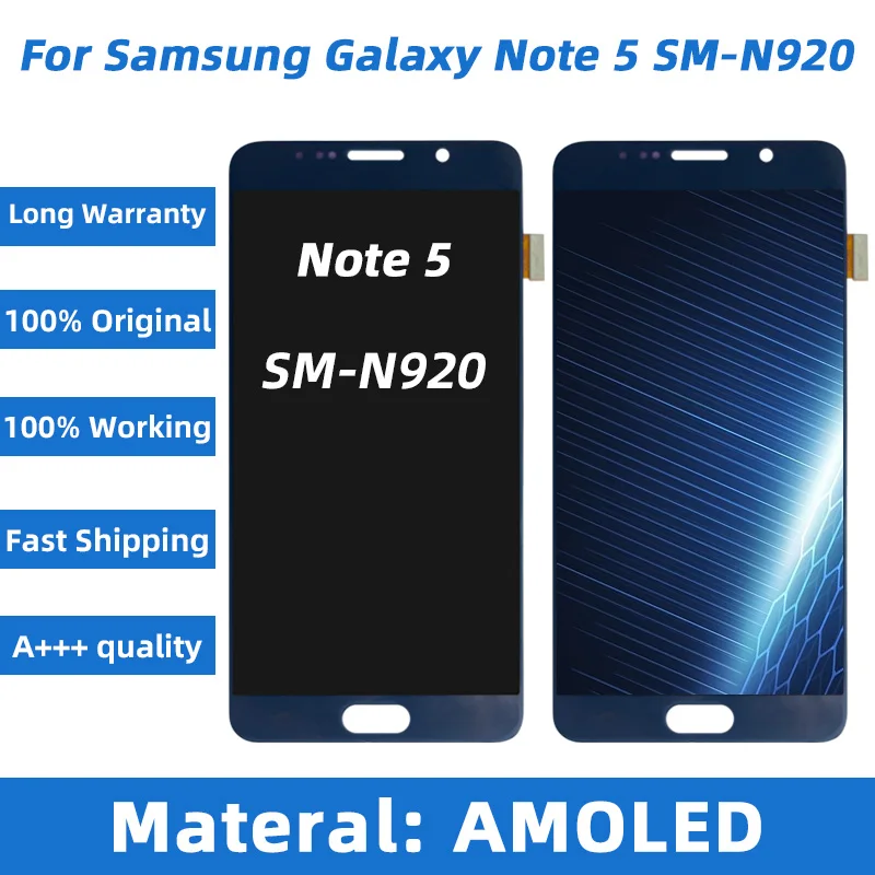 AMOLED-LCD-touch-screen-replacement-for-Samsung-Galaxy-Note-5-n920 ...