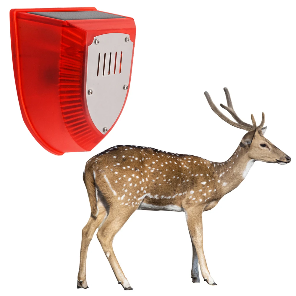 Gunshot Sounds & Dog Barking Sound & Strobe Light with Motion Sensor ...
