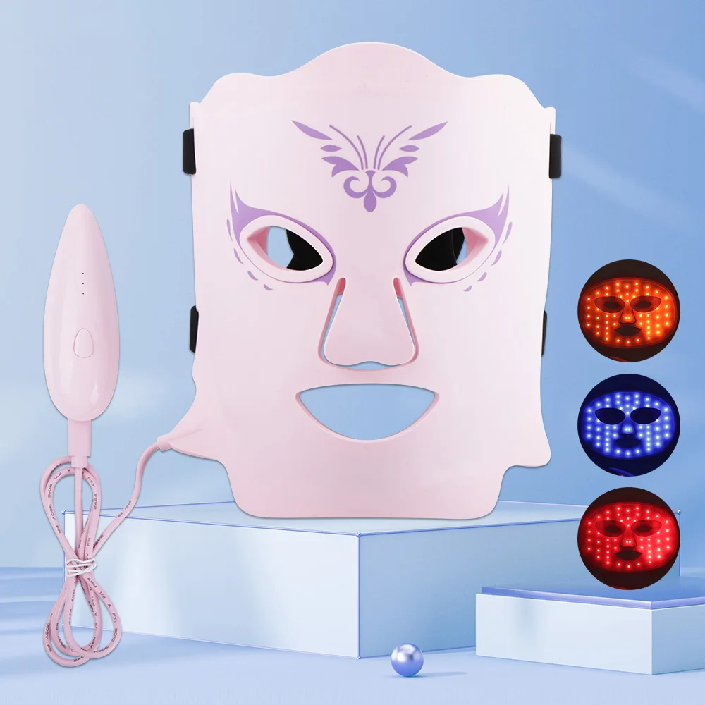 LED-Light-Beauty-Face-Mask-Instrument-Facial-SPA-Photon-Therapy ...