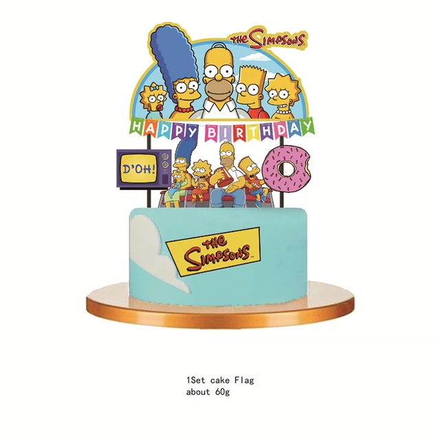 Happy Birthday Simpsons Card